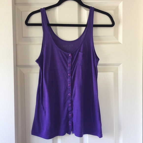 Tops | Button Tank Top | Poshmark